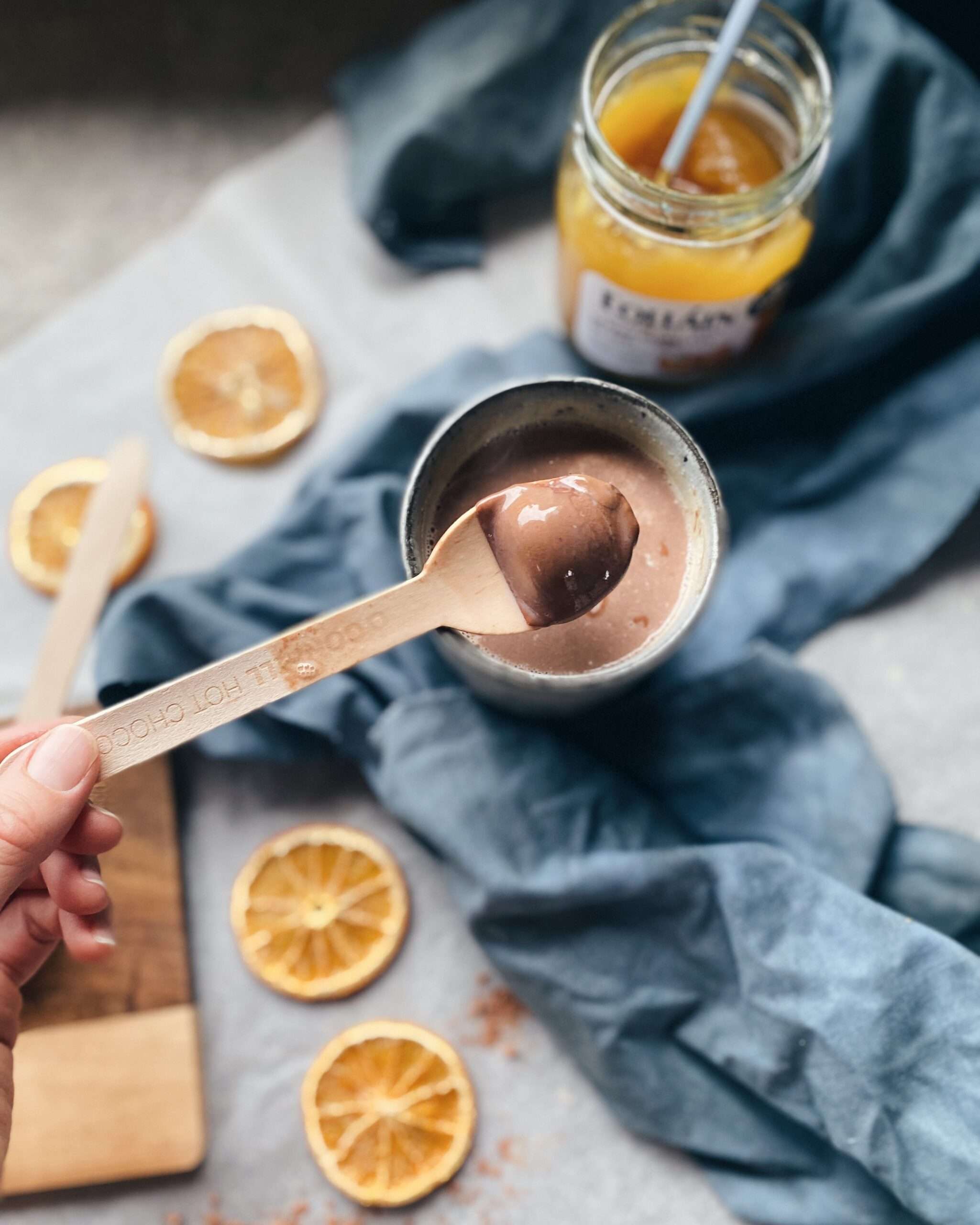 Orange hot chocolate - Recipe | Folláin